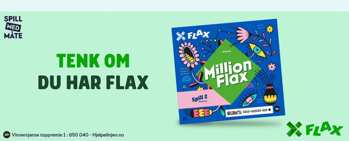 Bestilling av Flax-lodd for bedrifter